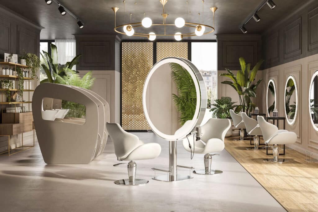 Furnishings for hairdressing salons – Custom design and production for ...