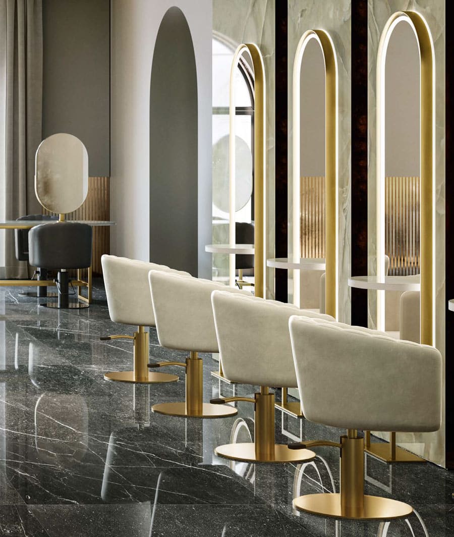 Furnishings for hairdressing salons – Custom design and production for ...